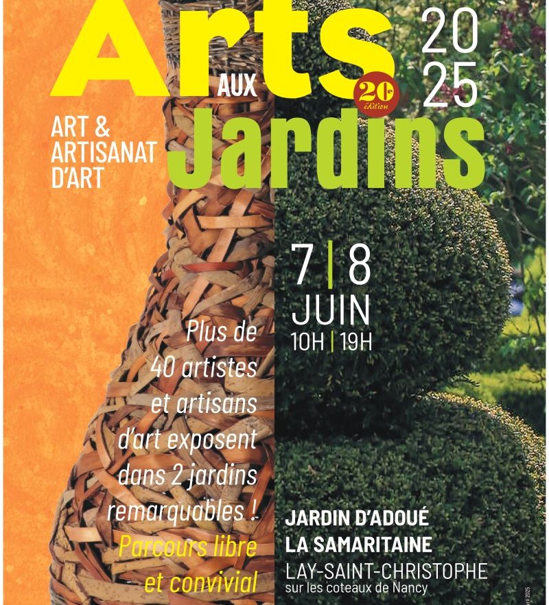 « Arts et Jardins » au Jardin d’Adoué et au jardin de la Samaritaine ...