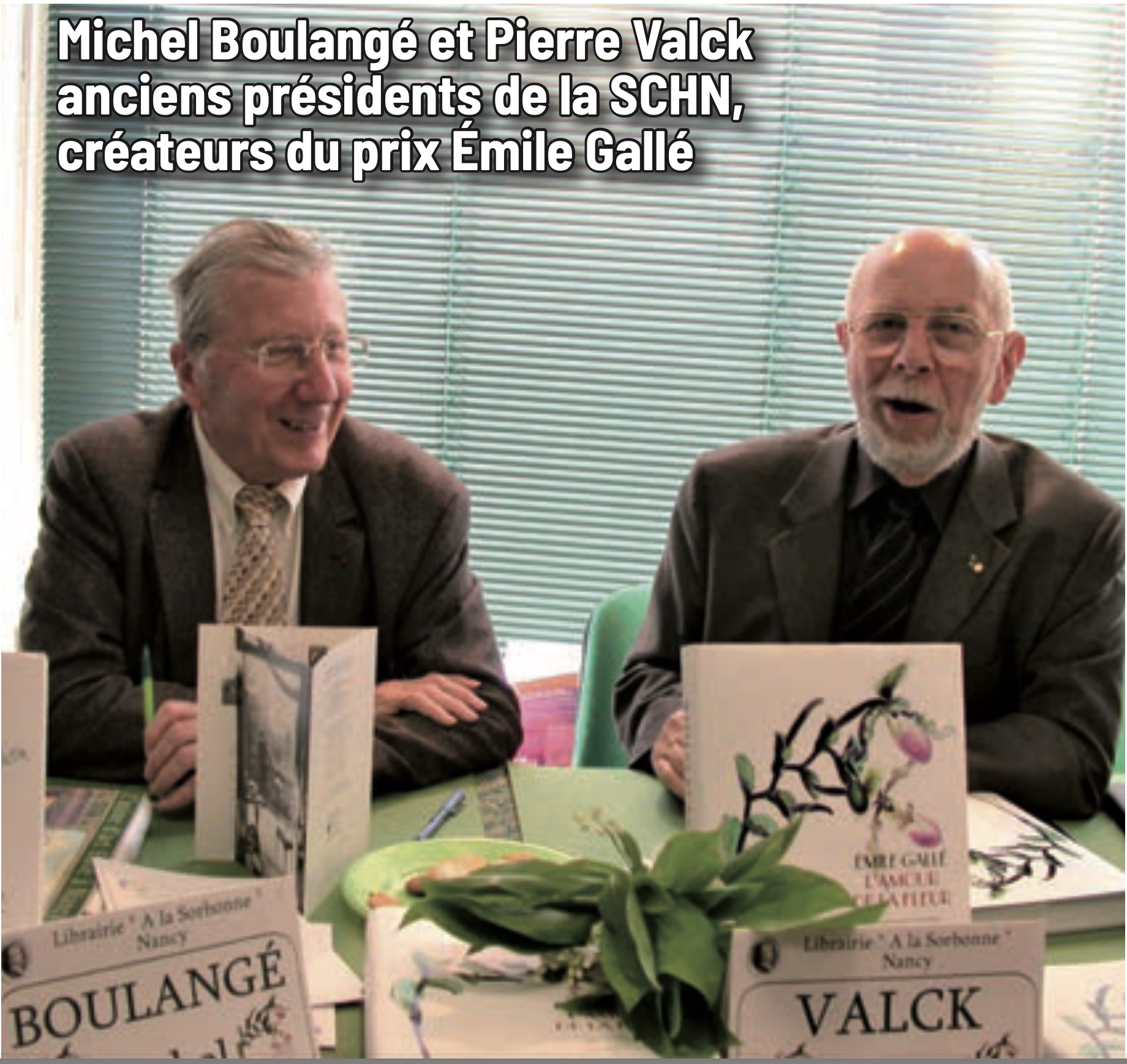 Le prix Émile Gallé 2025 - Société Centrale d'Horticulture de Nancy (SCHN)