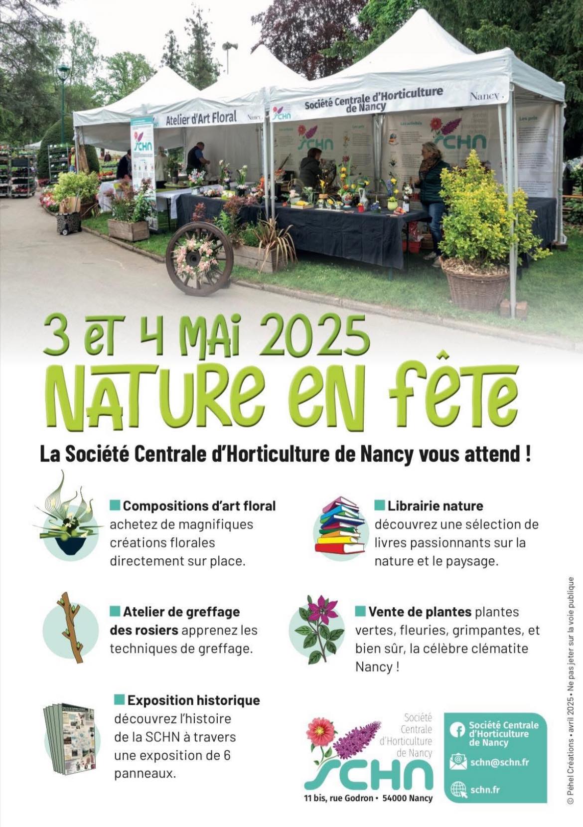 Nature en fête - 3 et 4 mai 2025 - Société Centrale d'Horticulture de ...